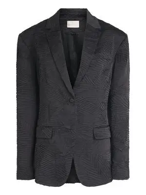 Ulla Johnson Ulla Johnson Satin Dehmi Blazer Black