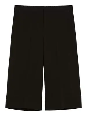 Marina Rinaldi Tailored Bermuda Shorts - Black