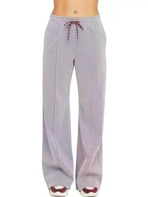 The Upside Galaxia Marnie Wide-leg Track Pants - Grey