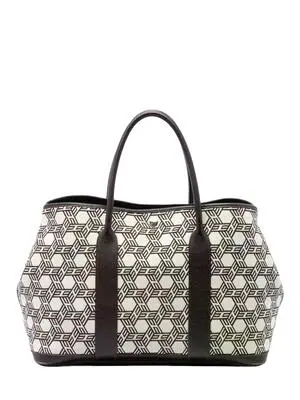 Hermès Toile So H And Negonda Garden Party 36 Tote Bag - White