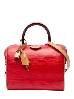 LOUIS VUITTON Epi Doc Bb Satchel - Red