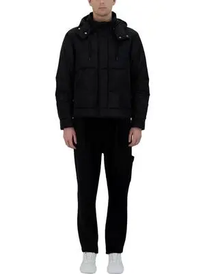 Herno Hooded Padded Jacket - Black