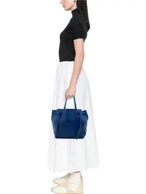 Celine Leather Phantom Cabas Tote Bag - Blue