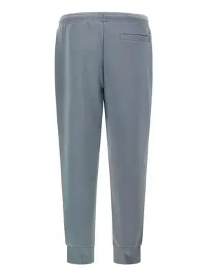 BOSS Logo-print Drawstring Track Pants - Grey