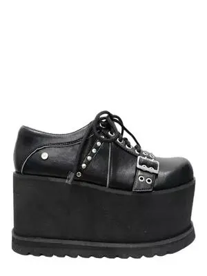 ALTERCORE Platform Lace-up Shoes - Black