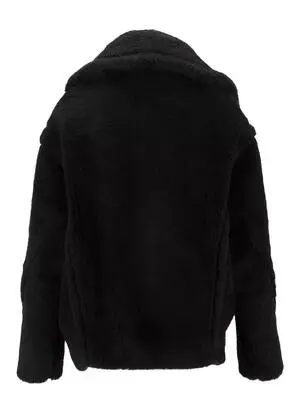Max Mara Teddy Double-breasted Jacket - Black