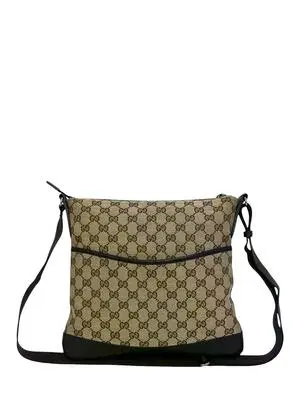 Gucci Gg Canvas Crossbody Bag - Neutrals