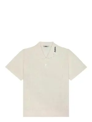 MALBON Resort Crochet-knit Polo Shirt - Neutrals