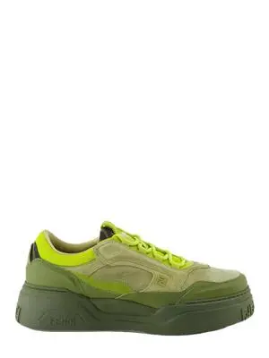 Fendi Force Ff Sneakers - Green