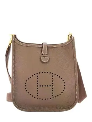 Hermès Evelyne Tpm Crossbody Bag - Grey