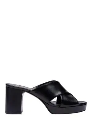 STUART WEITZMAN Dayna Crossover-straps Platform Sandals - Black