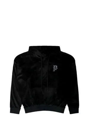 PROTOTYPES Nikki Rhinestone Embellished Hoodie - Black