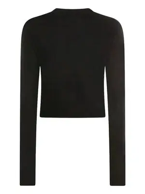 VIVIENNE WESTWOOD Orb Embroidered Cardigan - Black