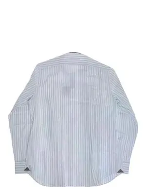 Corneliani Striped Long-sleeve Shirt - White