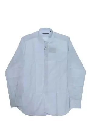 Corneliani French-collar Long-sleeve Shirt - Blue
