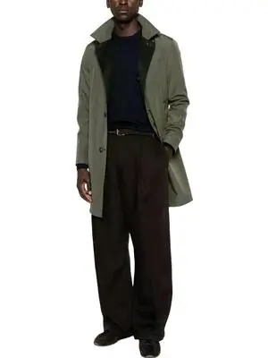 Tagliatore Crew Neck Long Sleeve Sweater - Blue