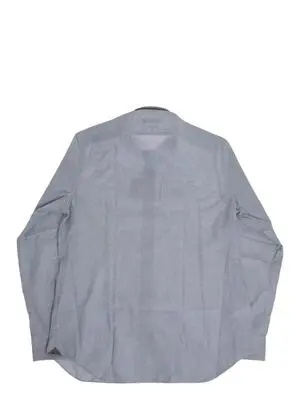 Corneliani French-collar Long-sleeve Shirt - Blue