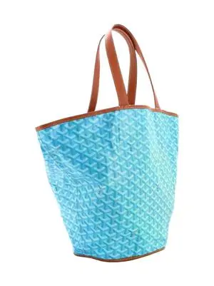 Goyard Belharra Reversible Coated Canvas Tote Bag - Blue