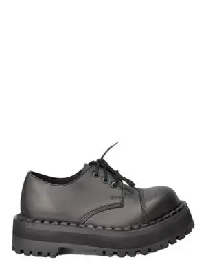 ALTERCORE 354 Platform Derby Shoes - Black