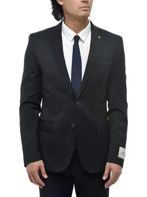 Corneliani Single-breasted Two-piece Suit - Black