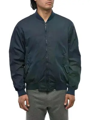 Corneliani Zip-up Bomber Jacket - Blue
