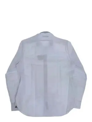 Corneliani French Collar Long-sleeve Shirt - Blue
