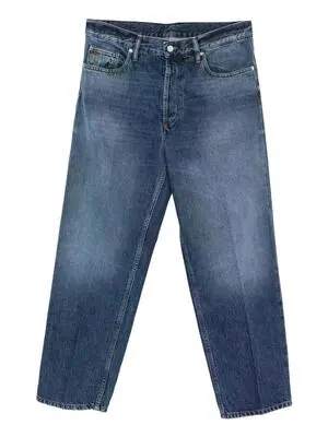 NINE:INTHE:MORNING Faded Effect Straight-leg Jeans - Blue