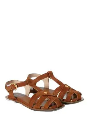 COCCINELLE Sunup Buckle-fastening Sandals - Brown
