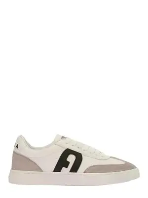 Furla Step Logo-detail Sneakers - White