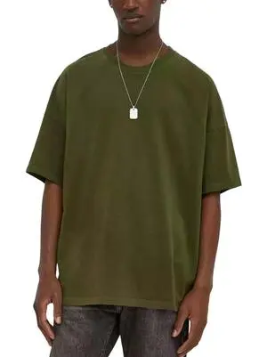 American Vintage Dropped-shoulder T-shirt - Green