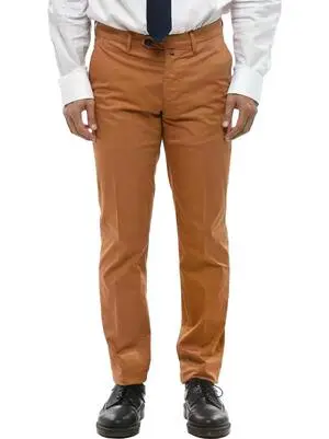 Corneliani Stretch-cotton Chinos - Orange