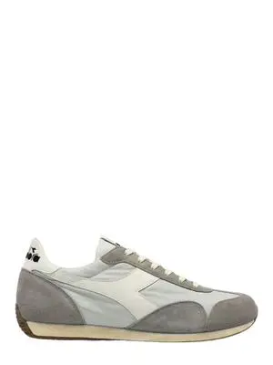 DIADORA Equipe Vela Suede-panelled Sneakers - Grey