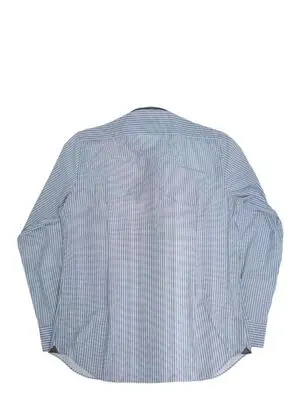Corneliani Striped Wrinkle-free Shirt - White