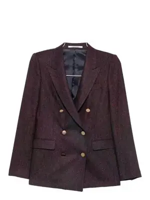 Tagliatore Double-breasted Blazer - Red