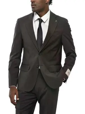 Corneliani Cc Collection Single-breasted Two-button Suit - Brown