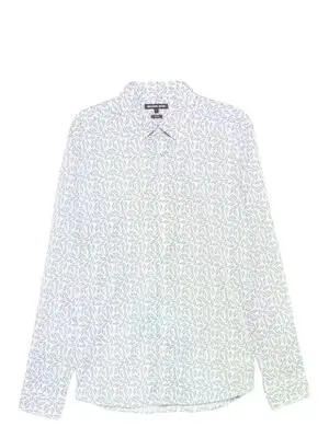 Michael Kors Leaf-print Shirt - White