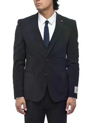 Corneliani Cc Collection Three-piece Single-breasted Suit - Blue