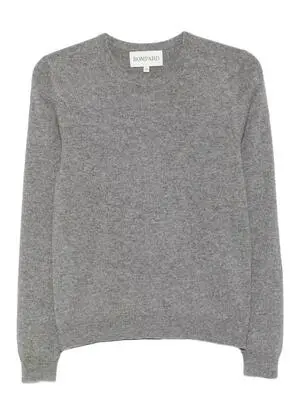 Eric Bompard Crew Neck Sweater - Grey