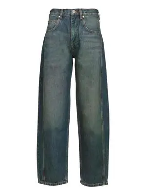 Isabel Marant Étoile Oriane-gz Panelled Jeans - Blue