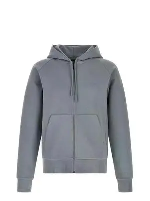 BOSS Zip-up Raglan-sleeve Hoodie - Grey