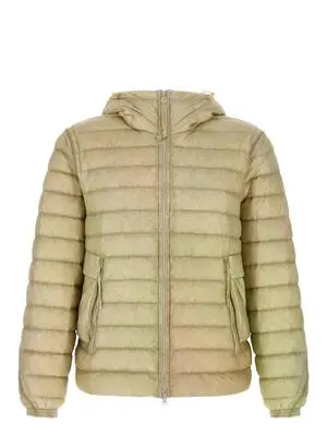 C.P. COMPANY Goggle-lens Quilted Jacket - Neutrals