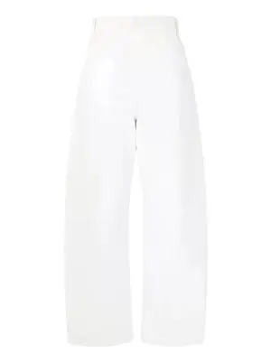 THE FRANKIE SHOP Nelton Barrel Leg Jeans - White