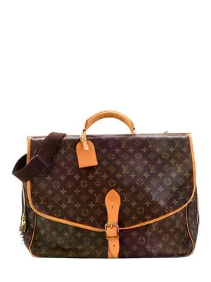 LOUIS VUITTON Monogram Canvas Sac Chasse Travel Bag - Brown