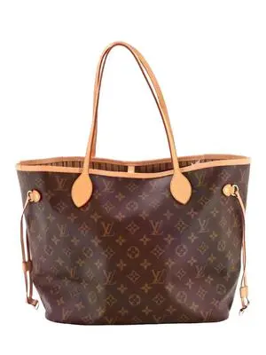 LOUIS VUITTON Louis Vuitton Monogram Canvas Tote Bag Brown