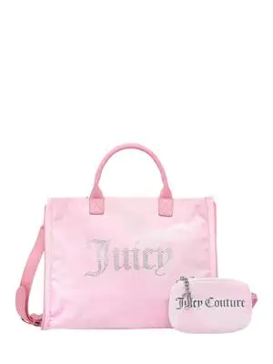 Juicy Couture Crystal-embellished Tote Bag - Pink