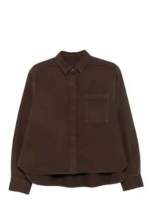 NINE:INTHE:MORNING Arizona Cotton Shirt - Brown
