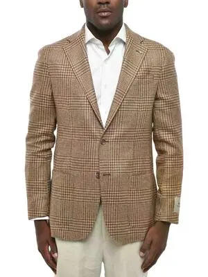 Corneliani Houndstooth Single-breasted Blazer - Neutrals