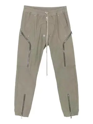 Rick Owens Heizer Zip-detail Trousers - Green