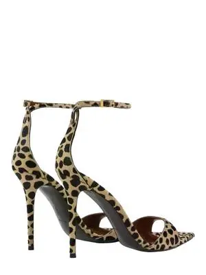 GIUSEPPE ZANOTTI Intriigo Strap Savage 105 Sandals - Neutrals