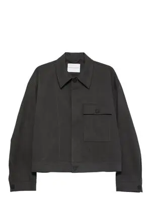 Studio Nicholson Drey Flap-pocket Cotton Jacket - Grey